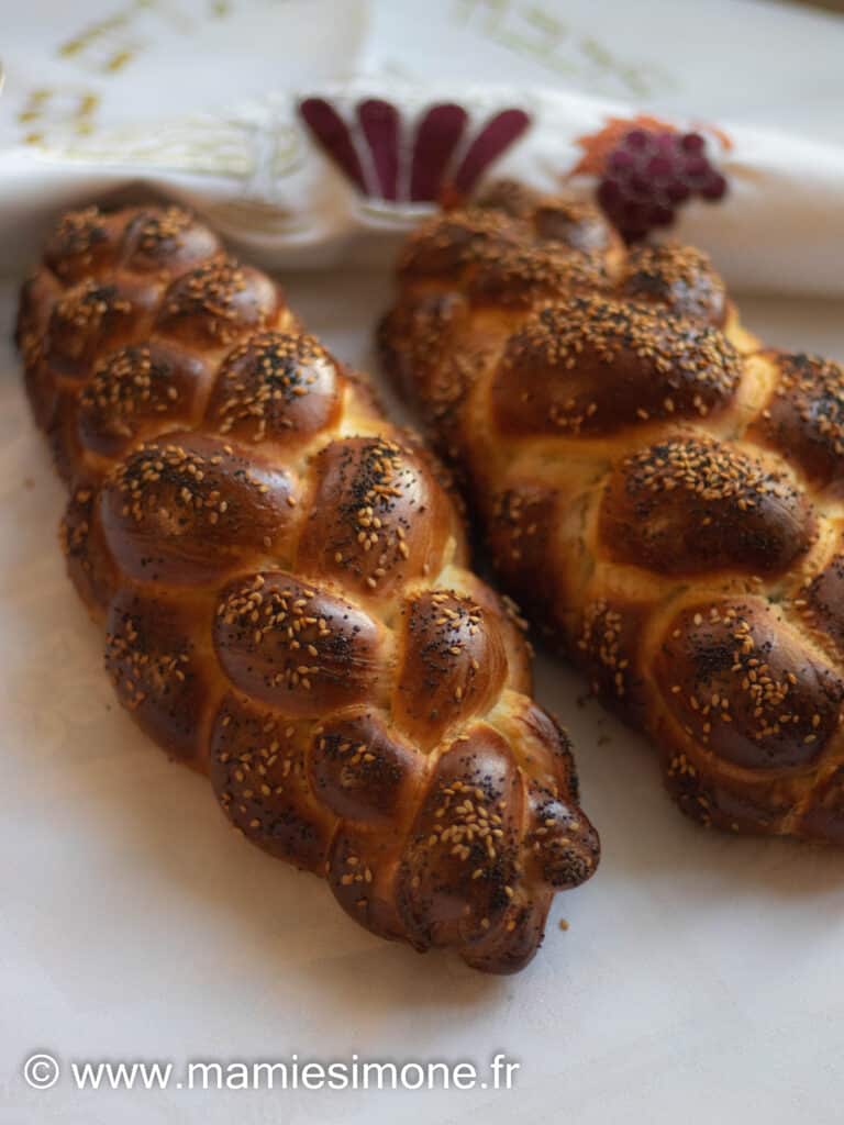 Challah de Shabbat, pain traditionnel juif moelleux - Recette par Léa ...